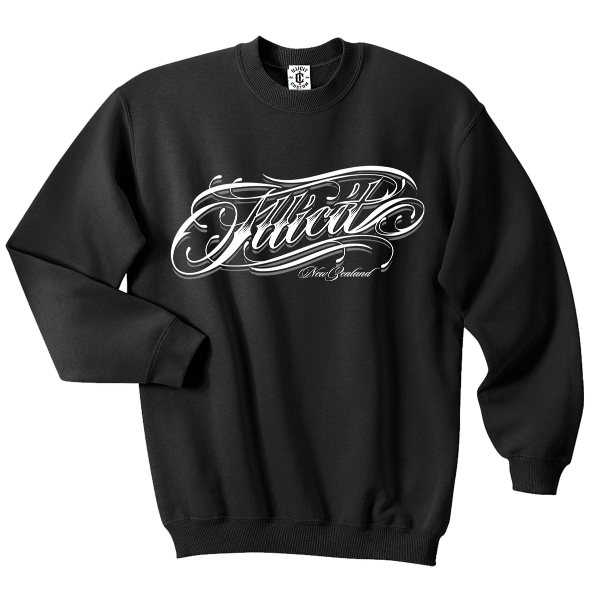 Ill Script Hood/Crew – Illicit Clothing